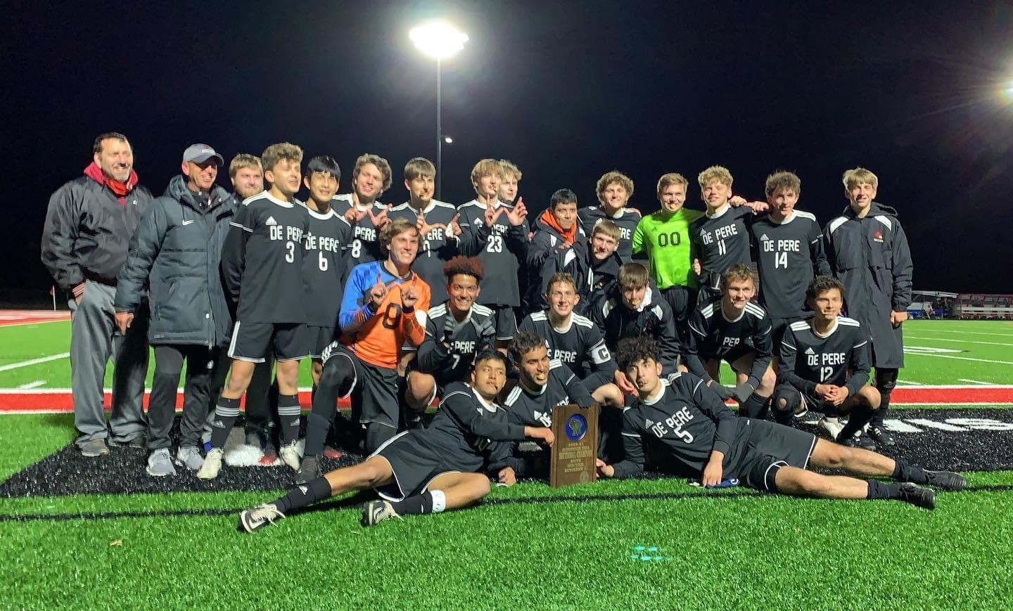De Pere presented with Boys Soccer Sportsmanship award