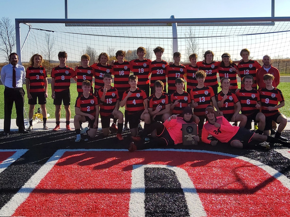 Pulaski presented with Boys Soccer Sportsmanship Award